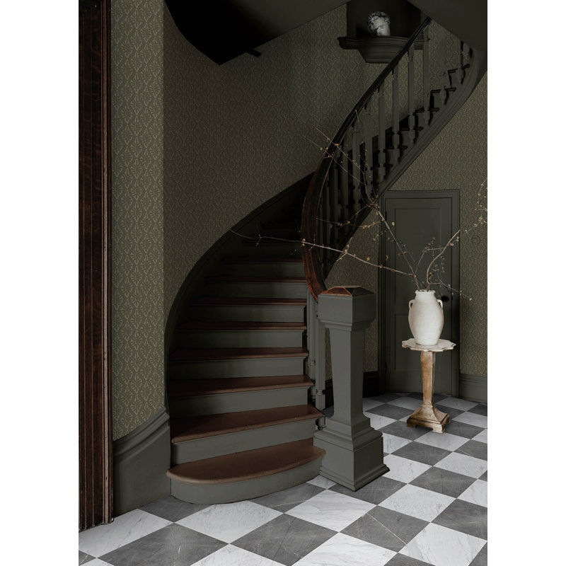 Red Barrel Studio® Nova Evergreen Peel and Stick Wallpaper | Wayfair