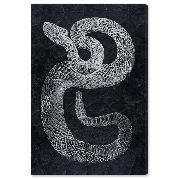 East Urban Home Serpiente - Wrapped Canvas Graphic Art | Wayfair.co.uk