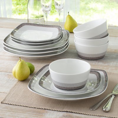 Noritake Colorwave 16-Piece Square Dinnerware Set, Service for 4 ...