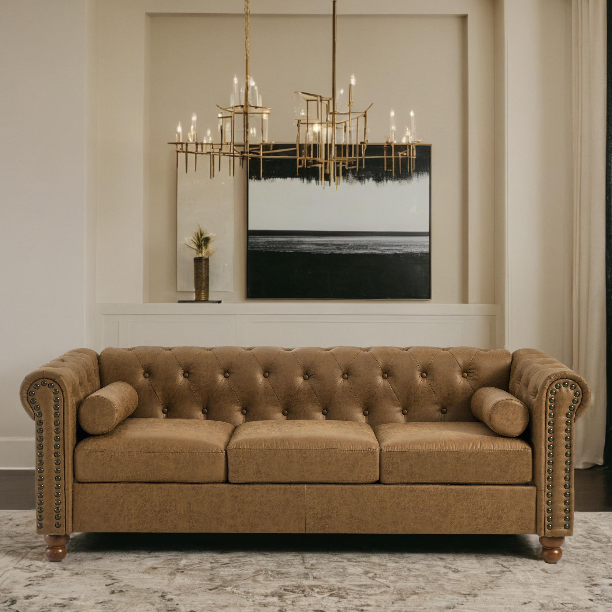 Astoria Grand Asi 80" Upholstered Sofa | Wayfair