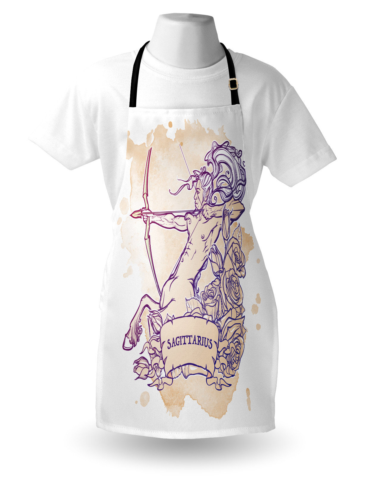 East Urban Home Sagittarius Apron Unisex, Centaur Archer, Adult Size ...