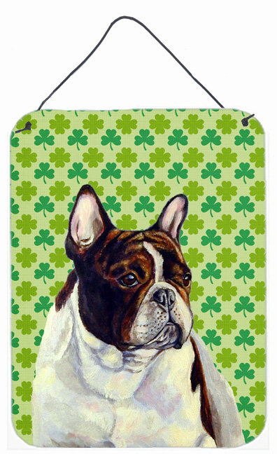 Caroline's Treasures French Bulldog Shamrock Portrait by Lyn Cook ...