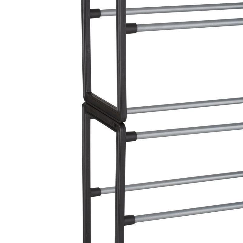 Simplify Stackable 50 Pair Shoe Rack | Wayfair