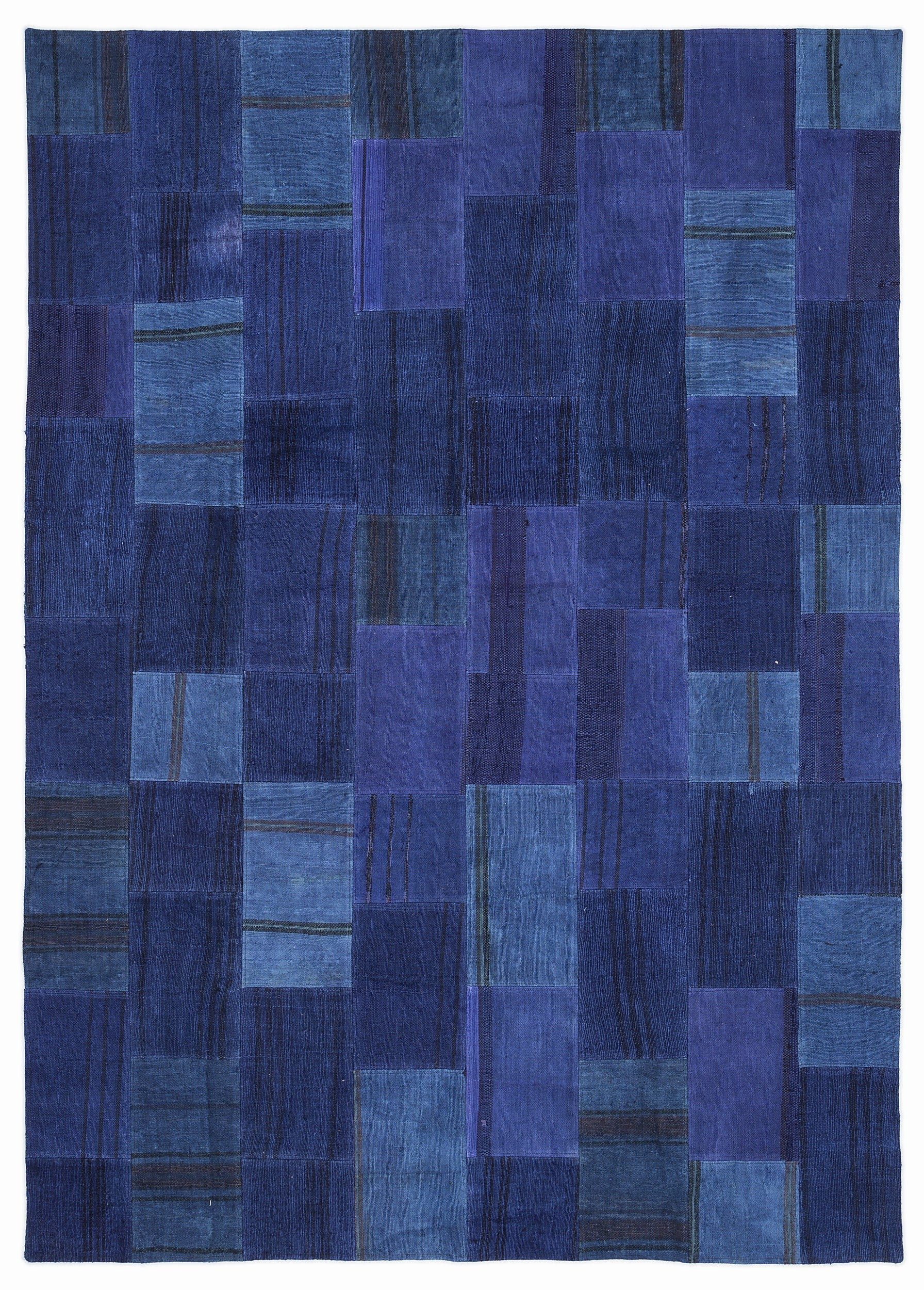 Lofy Teselya Wool Patchwork Rug | Wayfair