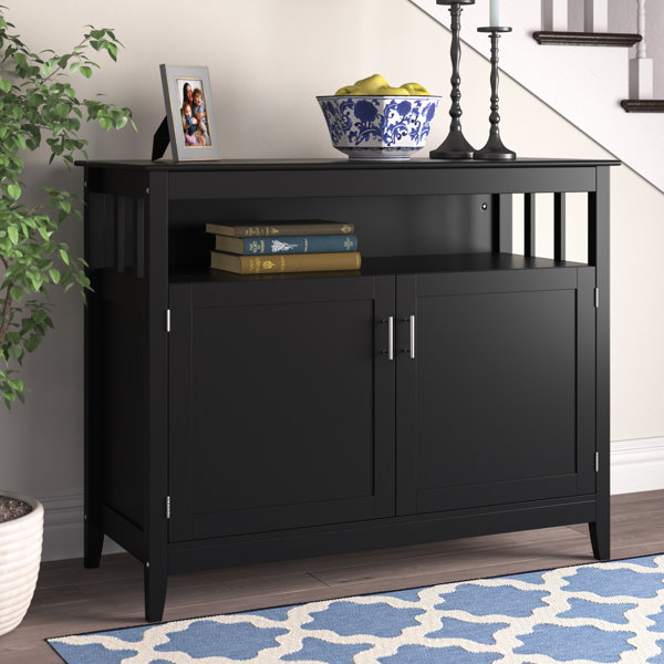 Lark Manor™ Verasha 45" Wide Pine Solid Wood Server & Reviews | Wayfair