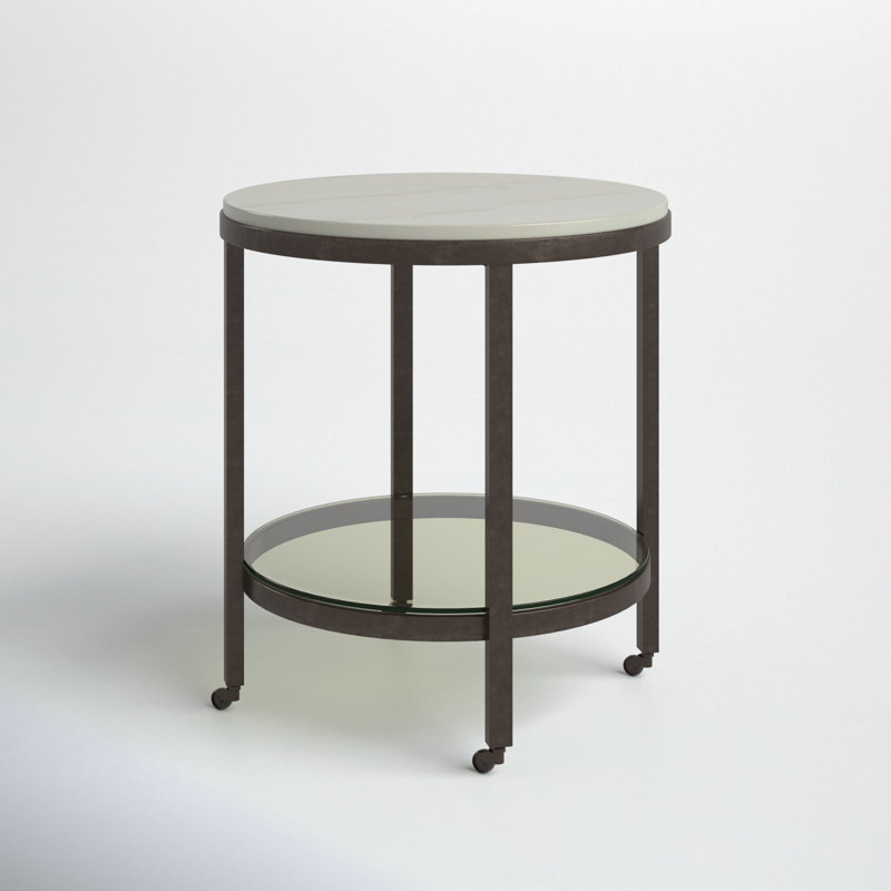 Birch Lane™ Deena Round End Table & Reviews | Wayfair