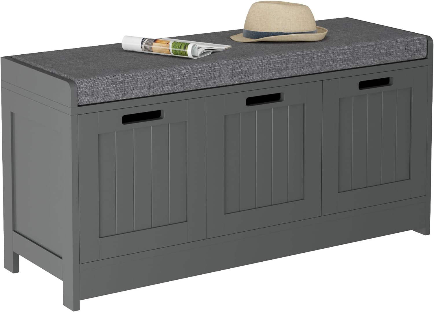 Red Barrel Studio® Simba Solid Wood Storage Bench | Wayfair