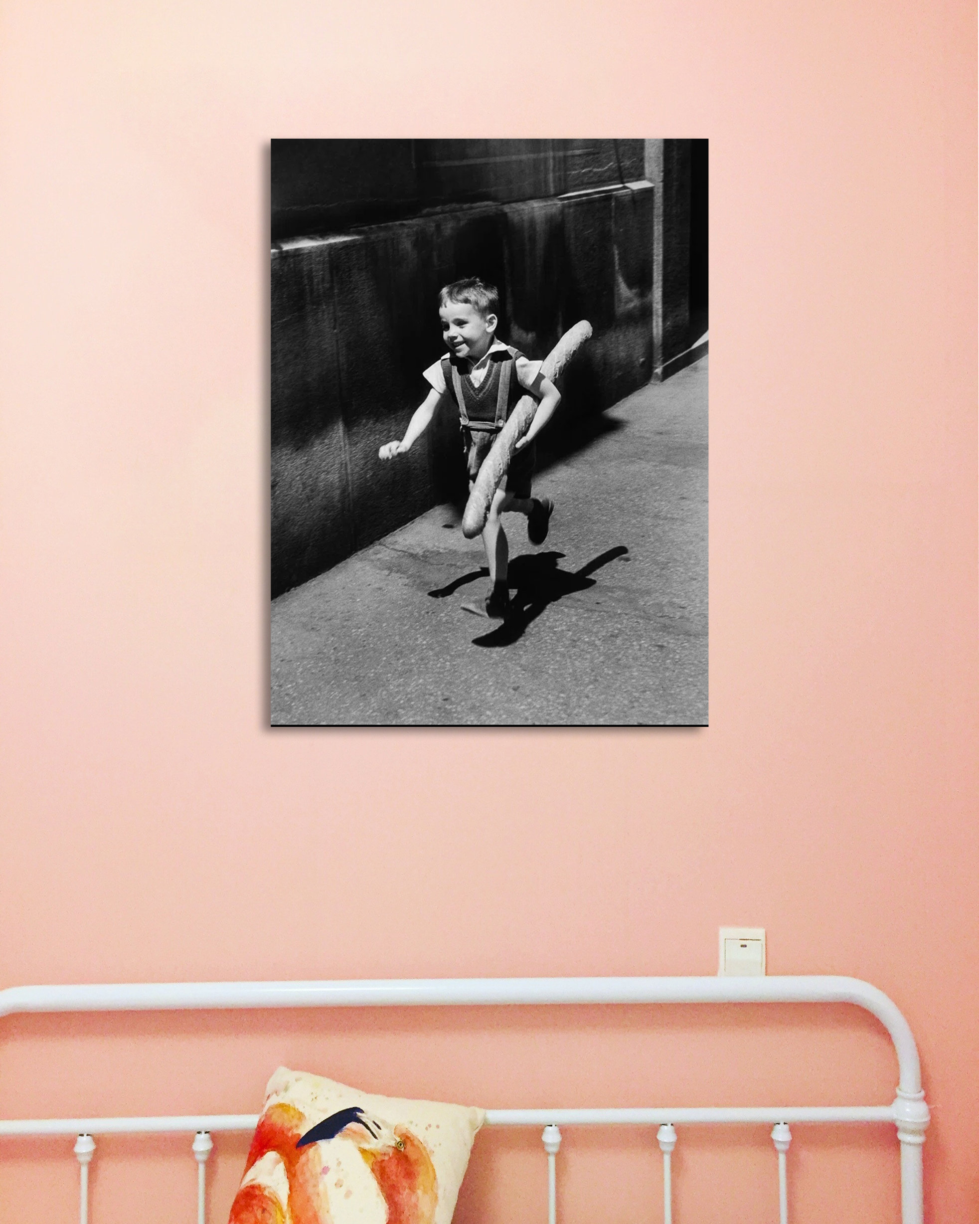 Latitude Run® Canvas 32 X 24 Petit Parisian (boy Running With Bread) By ...