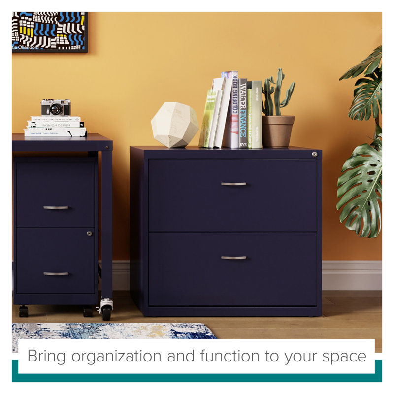 Inbox Zero 2-Drawer Lateral Filing Cabinet & Reviews | Wayfair