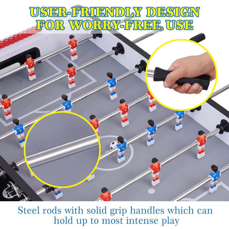 RayChee Raychee Foosball Table, 58inch Soccer Game Tables For Adults ...