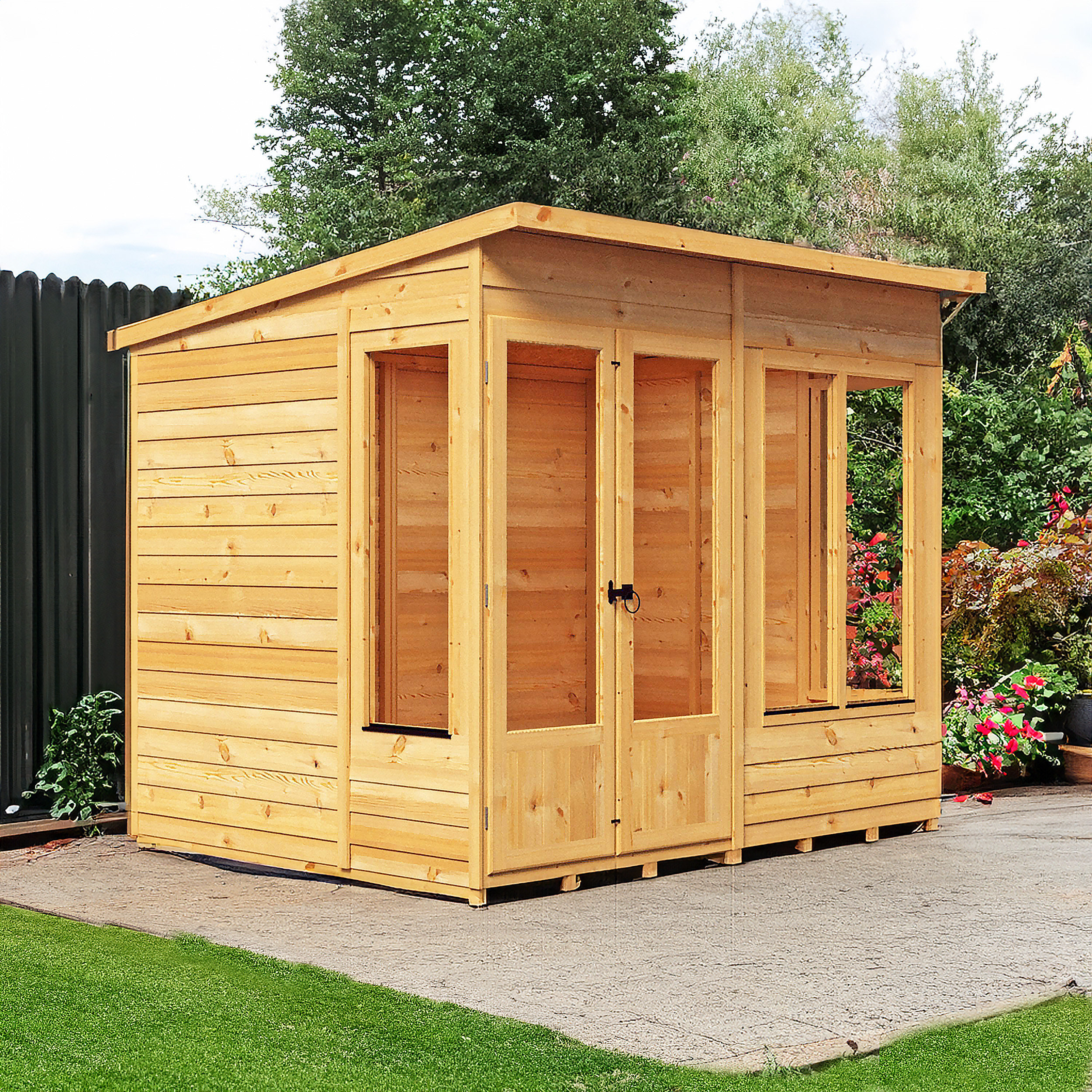 Shire GB Alora 8 ft x 6 ft Summer House | Wayfair.co.uk