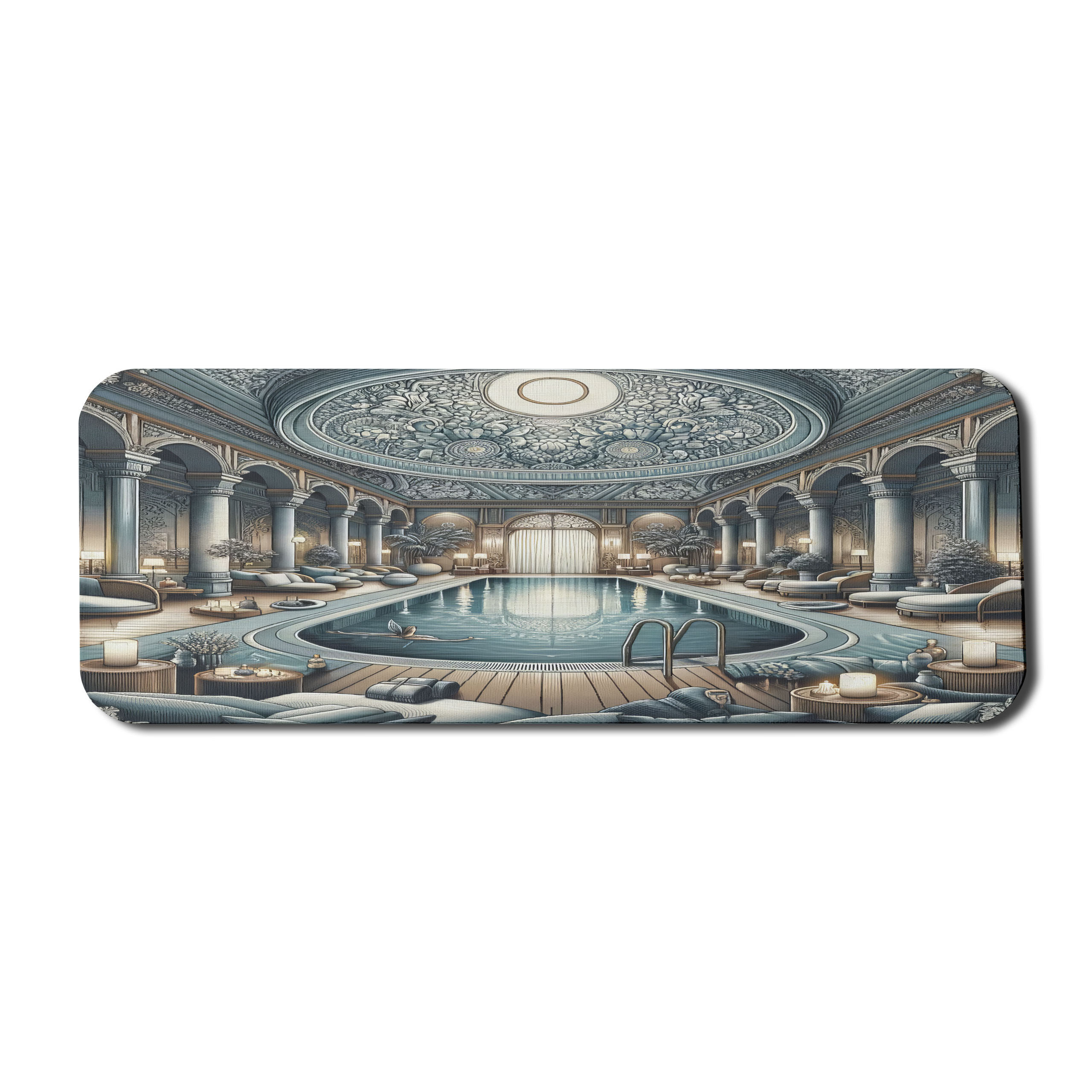 Charlton Home® Derina Rubber Desk Pad | Wayfair