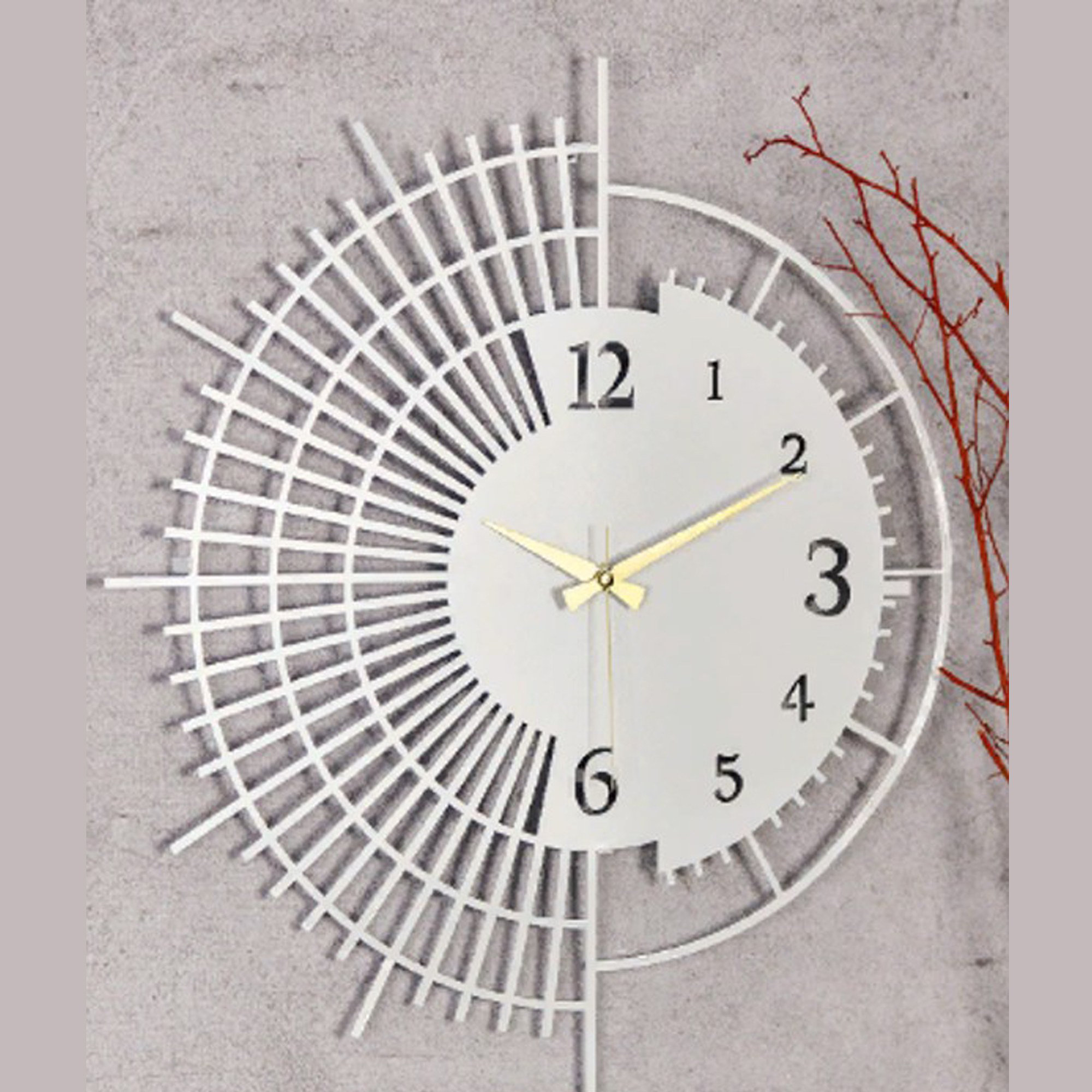 Borough Wharf Amarmula Metal Wall Clock | Wayfair.co.uk