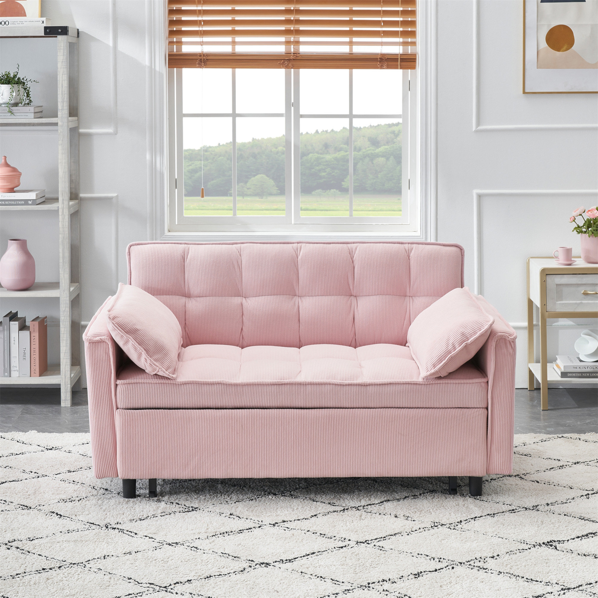 Dovecove Versatile Double Two-Seat Sofa Bed For Comfortable Living ...