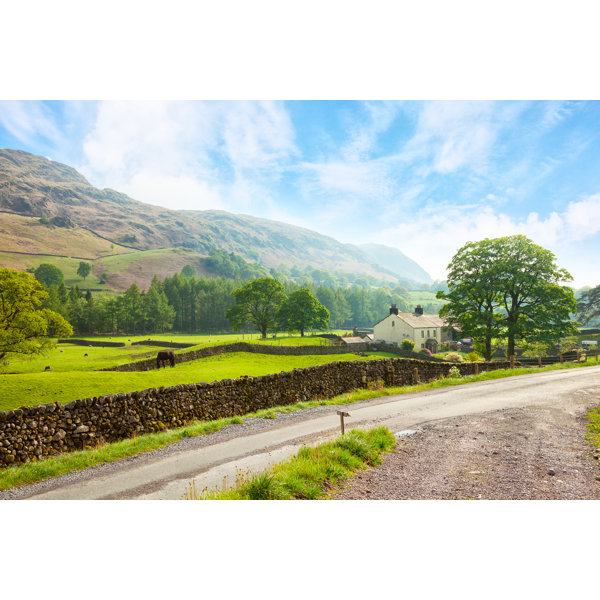 Union Rustic Country Road by Stefbennett - Wrapped Canvas Photograph ...