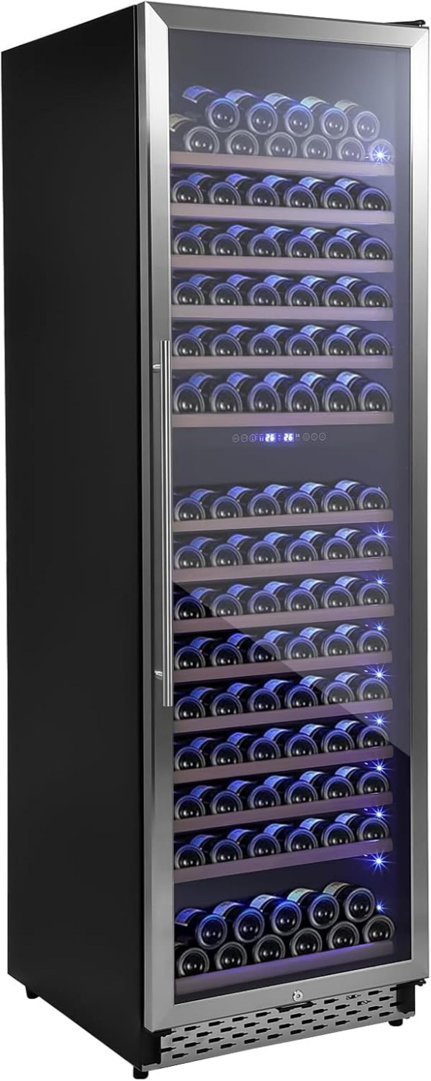 gaomon 24'' 187 Bottles Wine Refrigerator Professional Wine Cellars ...