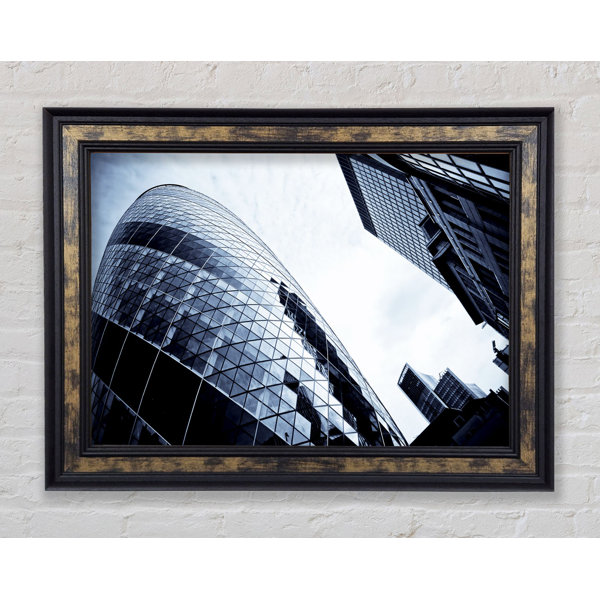 Bright Star London The Gherkin - Single Picture Frame Art Prints ...