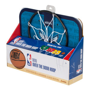 Franklin Sports NBA Charlotte Hornets Mini Over the Door Basketball ...
