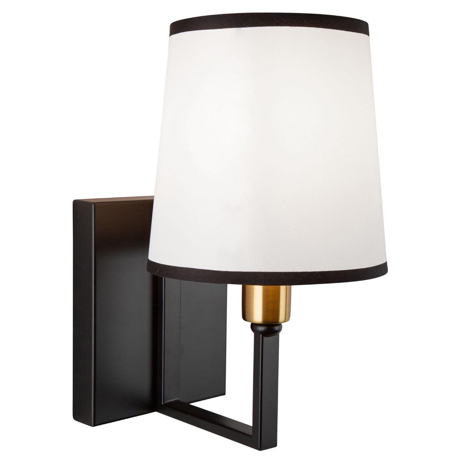 Latitude Run® Khyron 1 Light Sconce Black And Gold | Wayfair