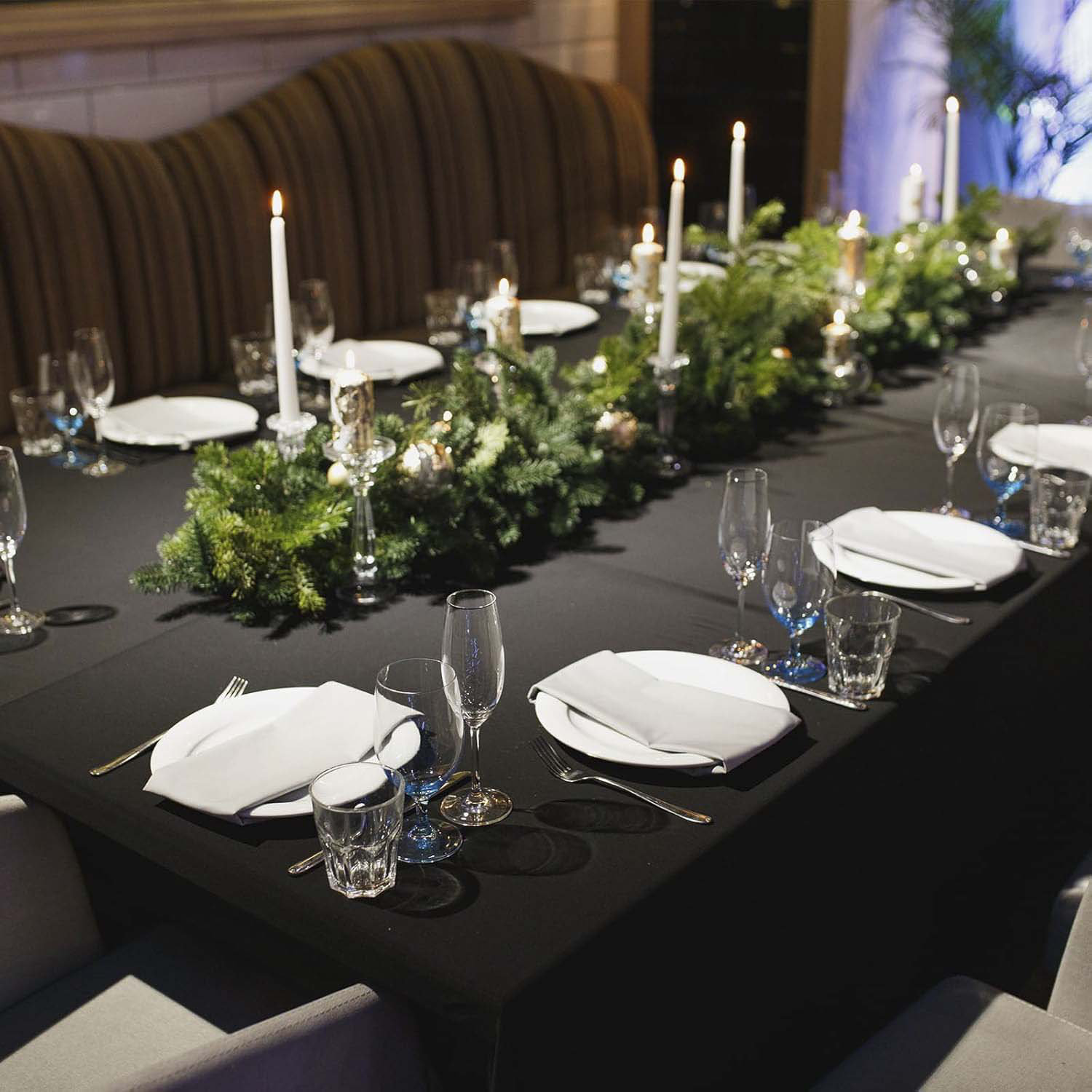 Ebern Designs 6 Pack Table Cloth For Rectangle Table,Polyester Fabric ...