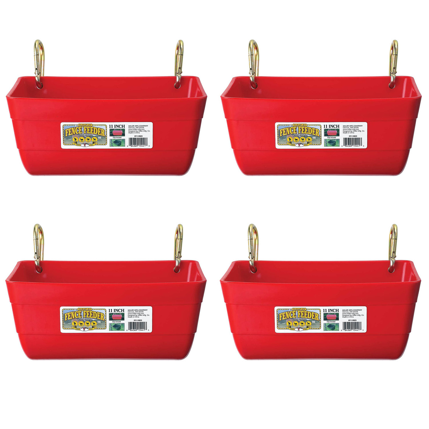 Miller Manufacturing Little Giant 4.5 Quart Heavy Duty Feed Trough ...