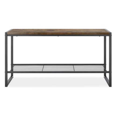 Union Rustic Stamey Storage Bench & Reviews | Wayfair