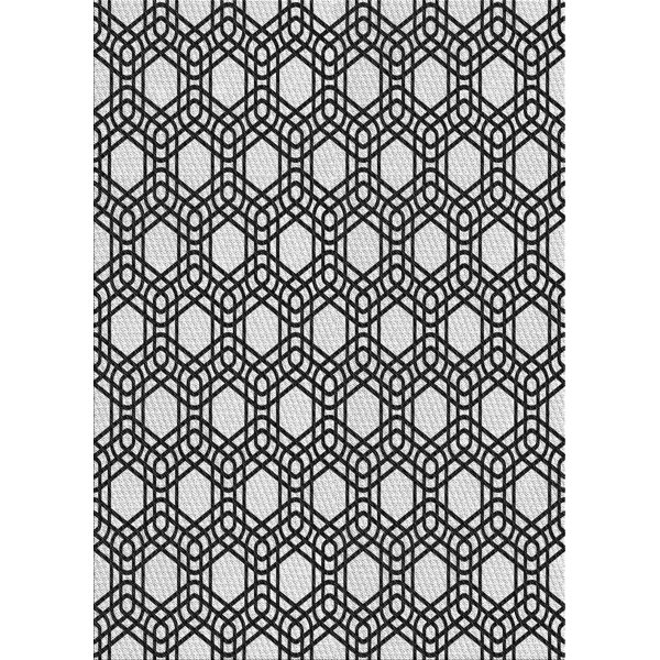 Corrigan Studio® Kloss Geometric Gray Area Rug | Wayfair