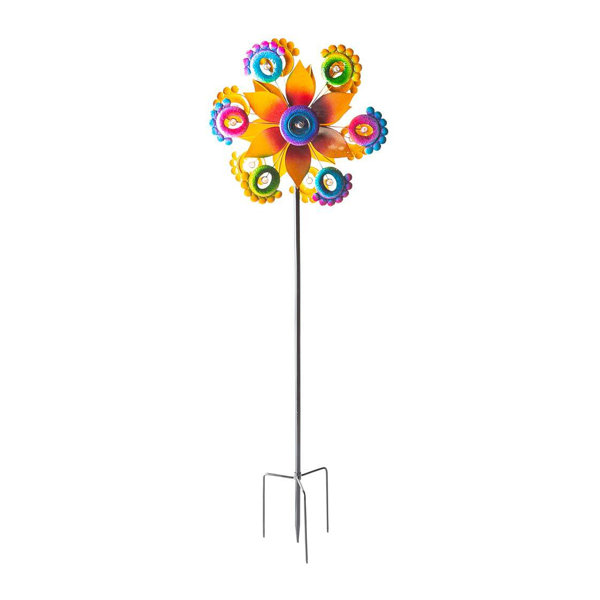 Wind & Weather Bright & Bold Flower Rotator | Wayfair
