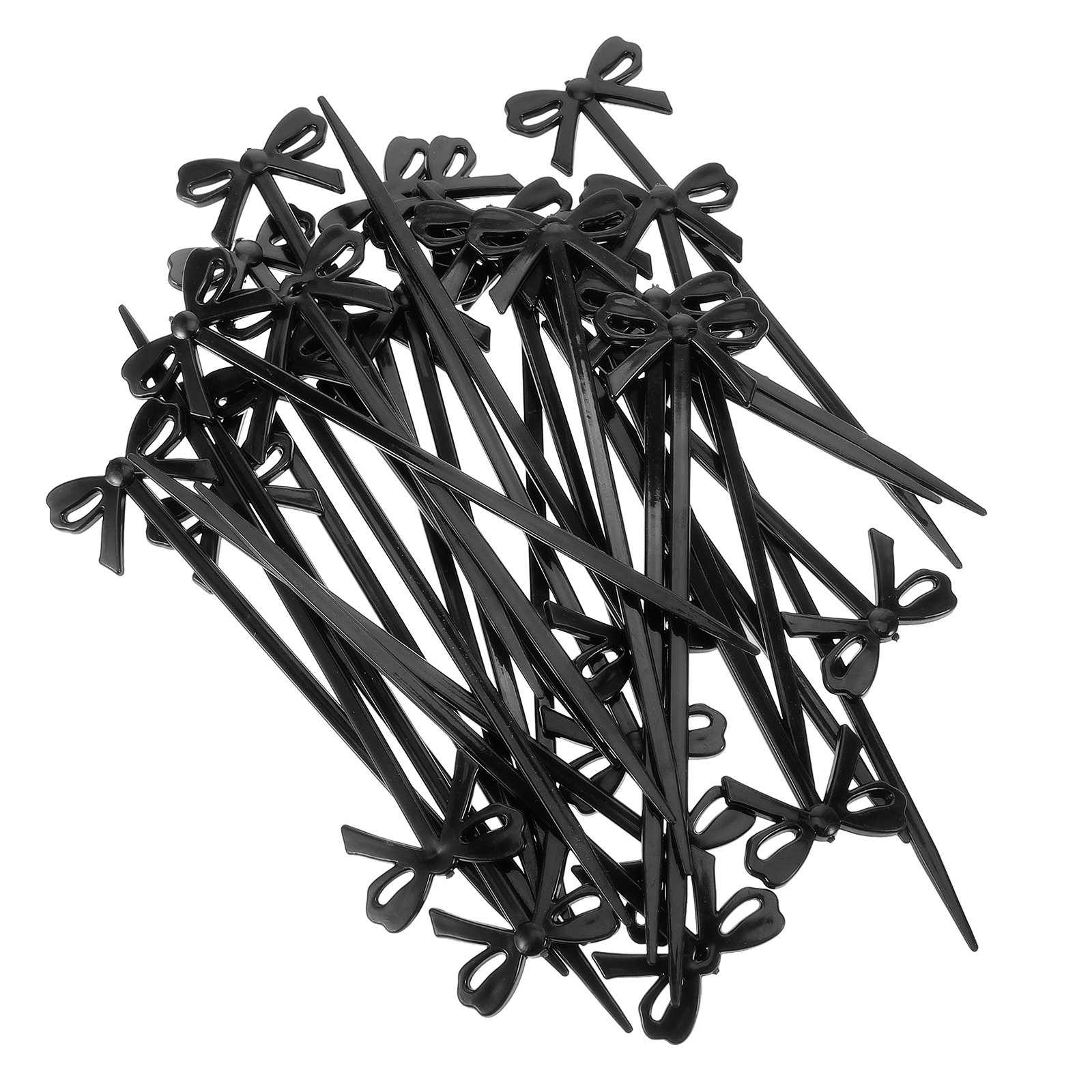Ebern Designs 30Pcs Fruit Picks Decorative Food Picks Bow Design ...