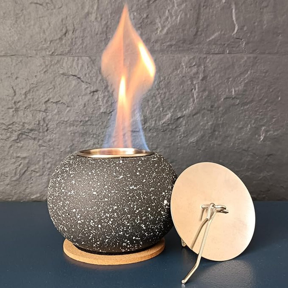 Invenitiah Tabletop Fire Pit - Table Top Firepit - Table Fire Pit ...