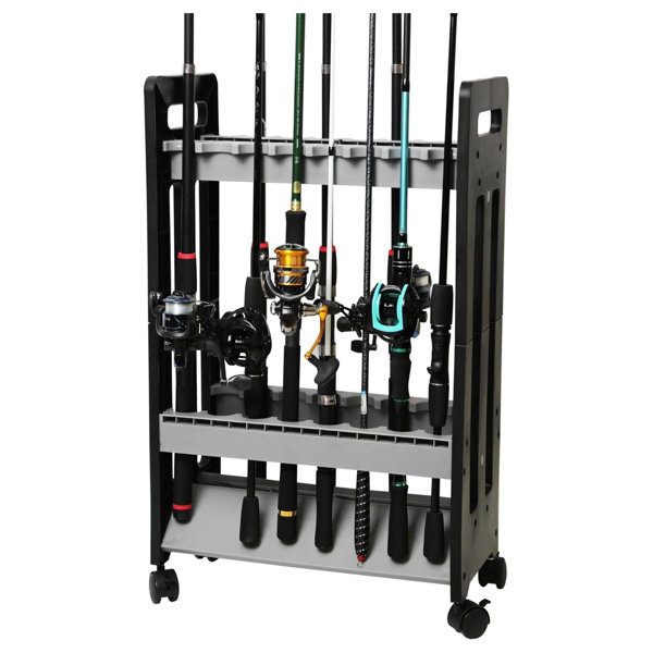 WFX Utility™ Fishing Rod Holder,Fishing Pole Holders For Garage,Rod ...