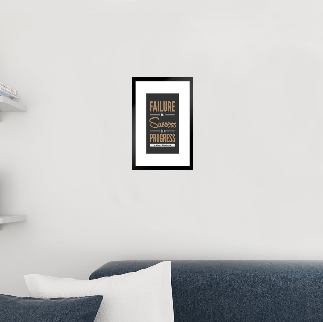 Trinx " Albert Einstein Failure Is Success In Progress Motivational ...