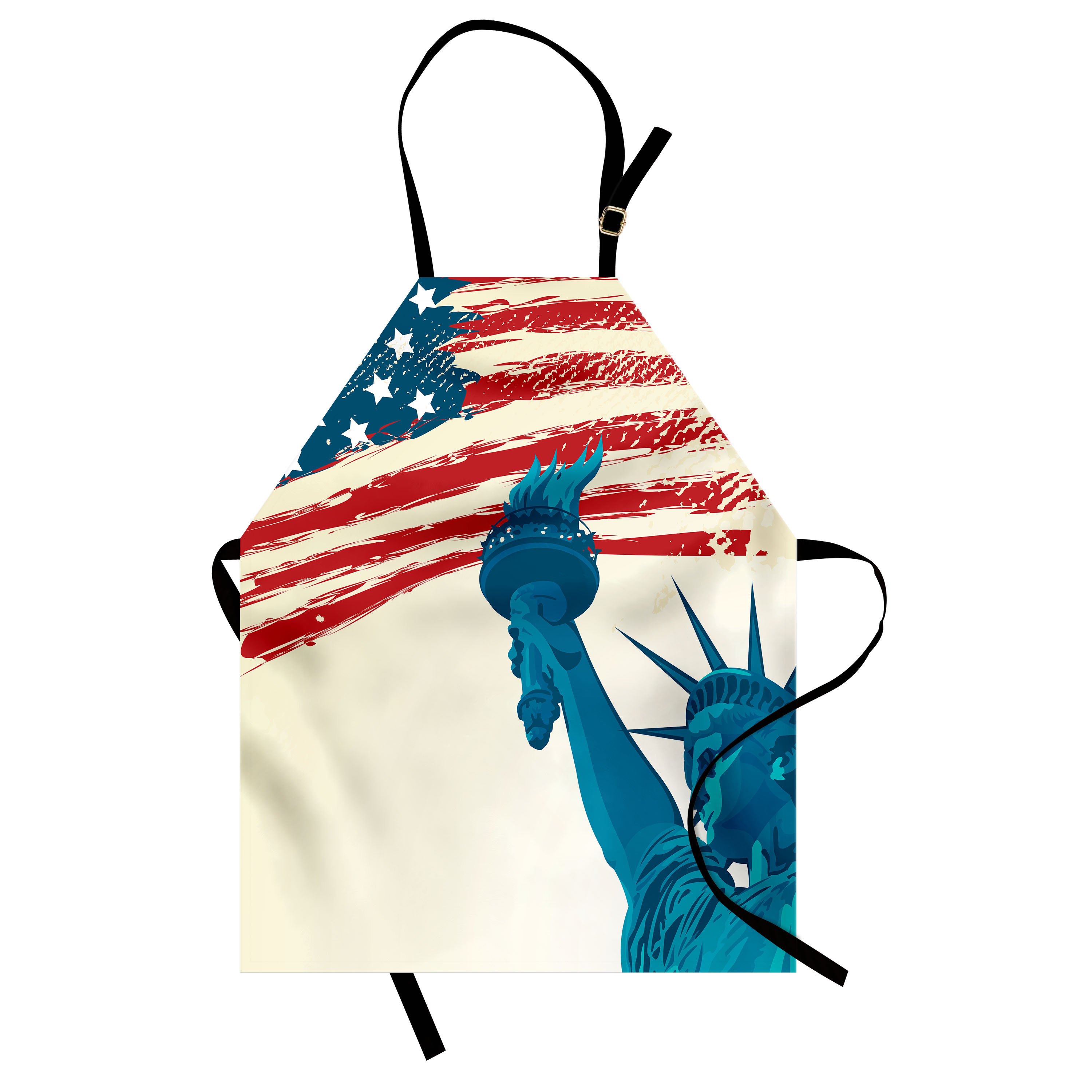 East Urban Home American Flag Apron, Cooking Gardening, Adult Size ...