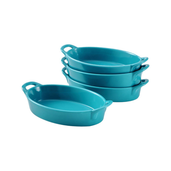 Alcott Hill® OVAL CERAMIC DEEP DISH PAN SET | Wayfair