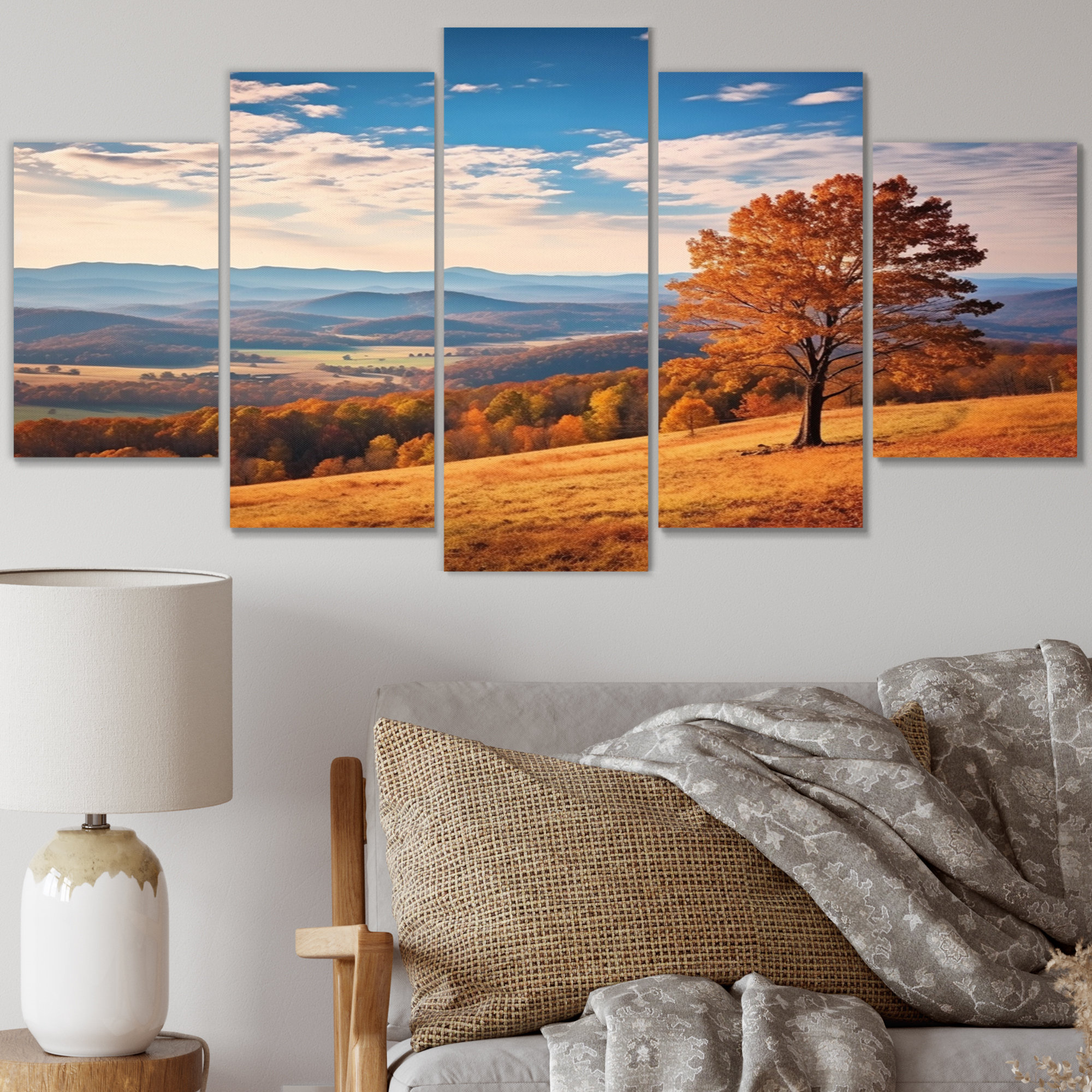 Millwood Pines Harmony On Virginia Shenandoah Valley - Virginia Canvas ...