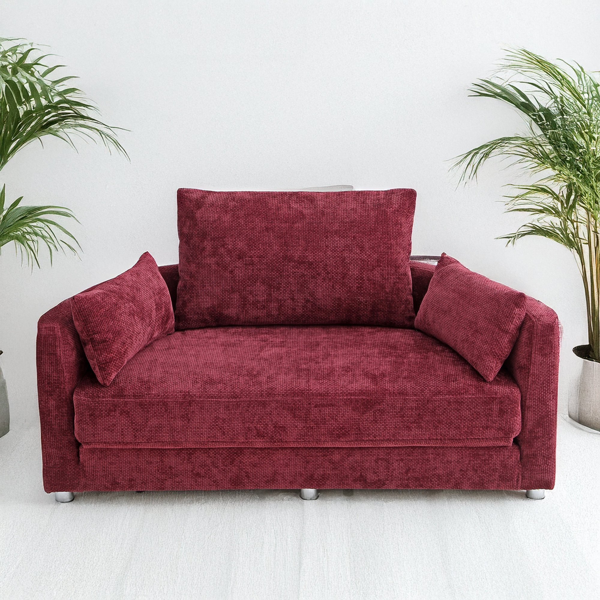 Latitude Run® Foldable Sleeper Sofa Bed, Floor Sofa Chair Bed,Multi ...