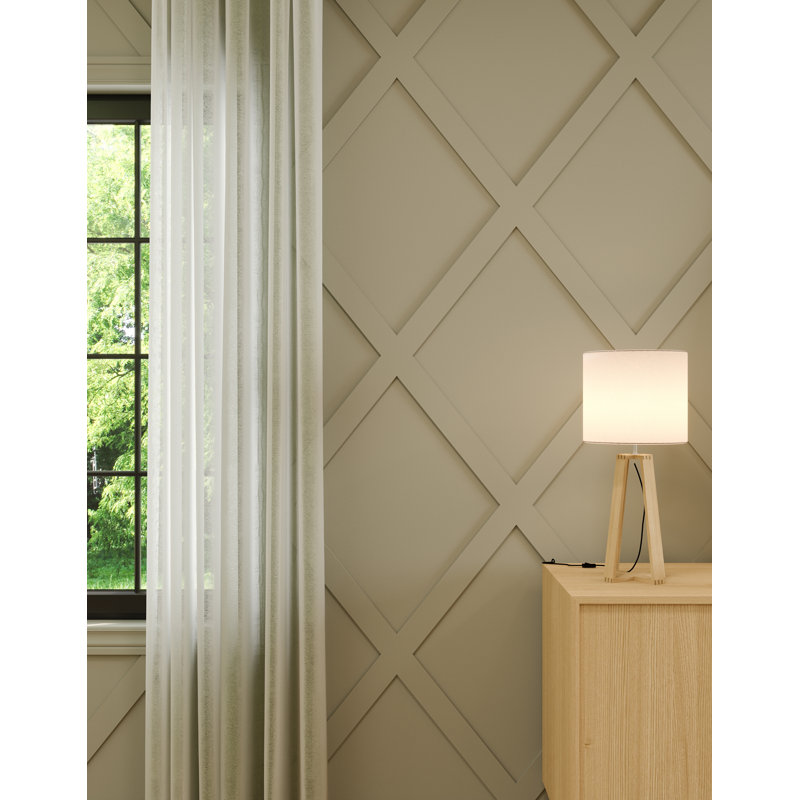 Ornamental Mouldings 24" x 30" 3D Wall Panel in White & Reviews | Wayfair