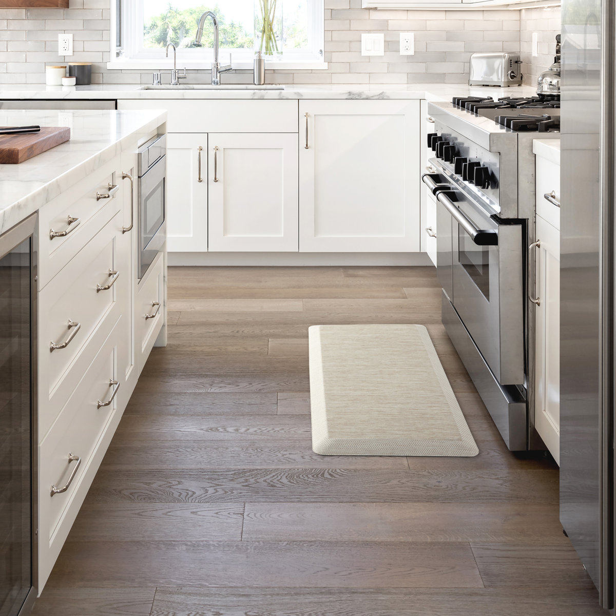 Martha Stewart Mira Modern Heathered Anti-Fatigue Air-Infused Kitchen ...