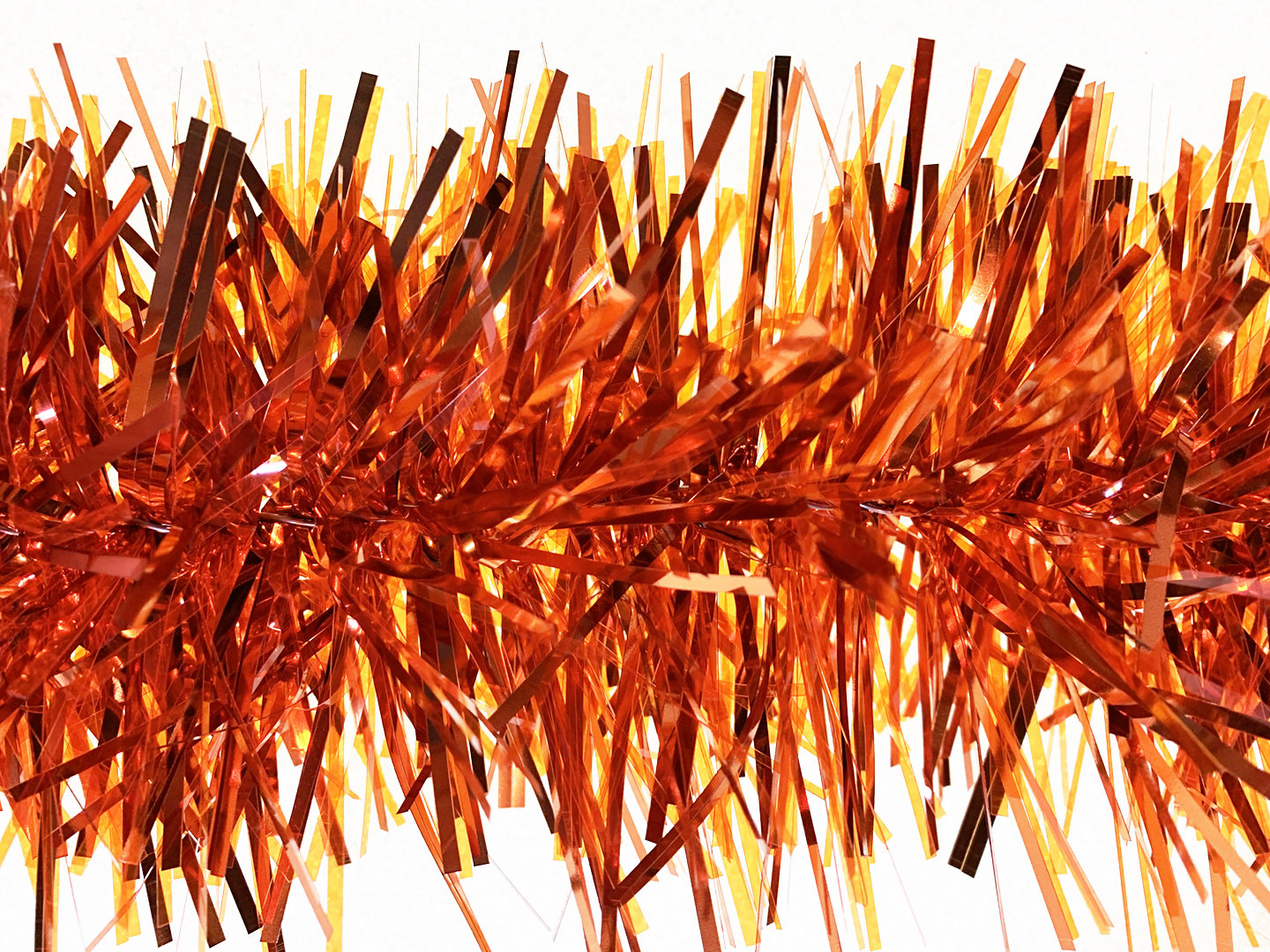 The Holiday Aisle® 20' Metallic Translucent Garland | Wayfair