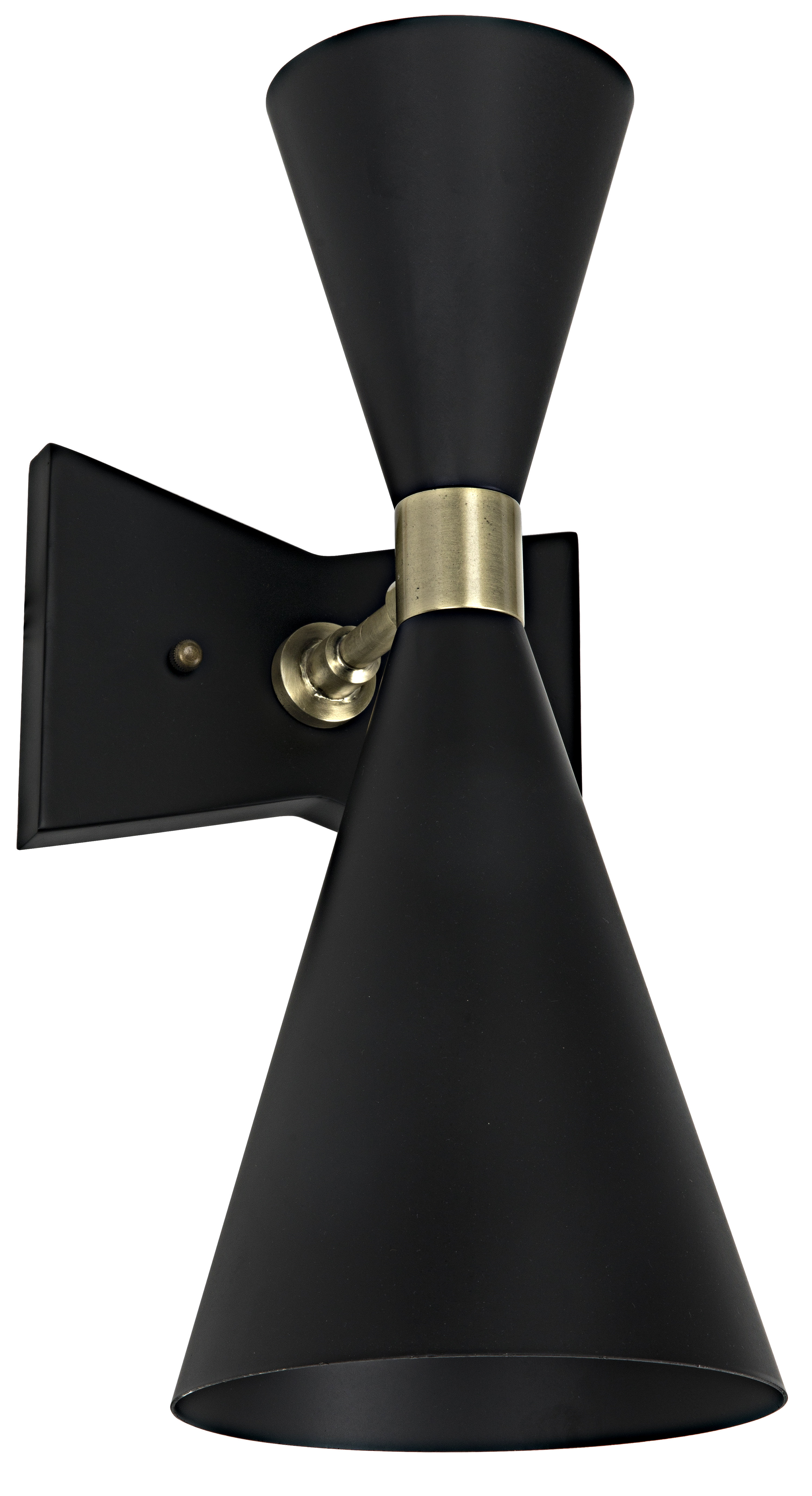 Noir Ariel 1 - Light Armed Sconce | Wayfair