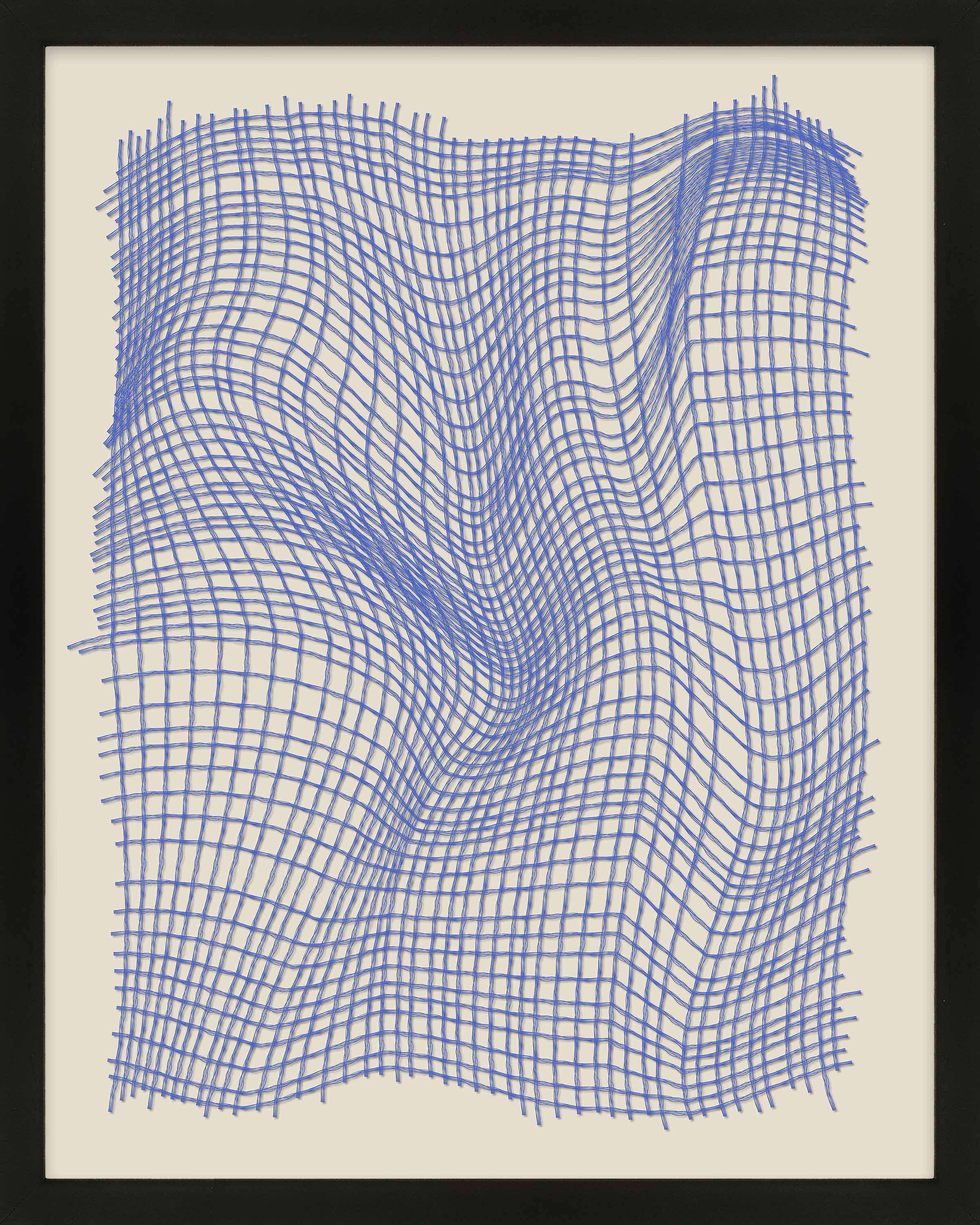 AllModern Netting 4 by Jacques Pilon - Framed Wall Art - Wayfair Canada