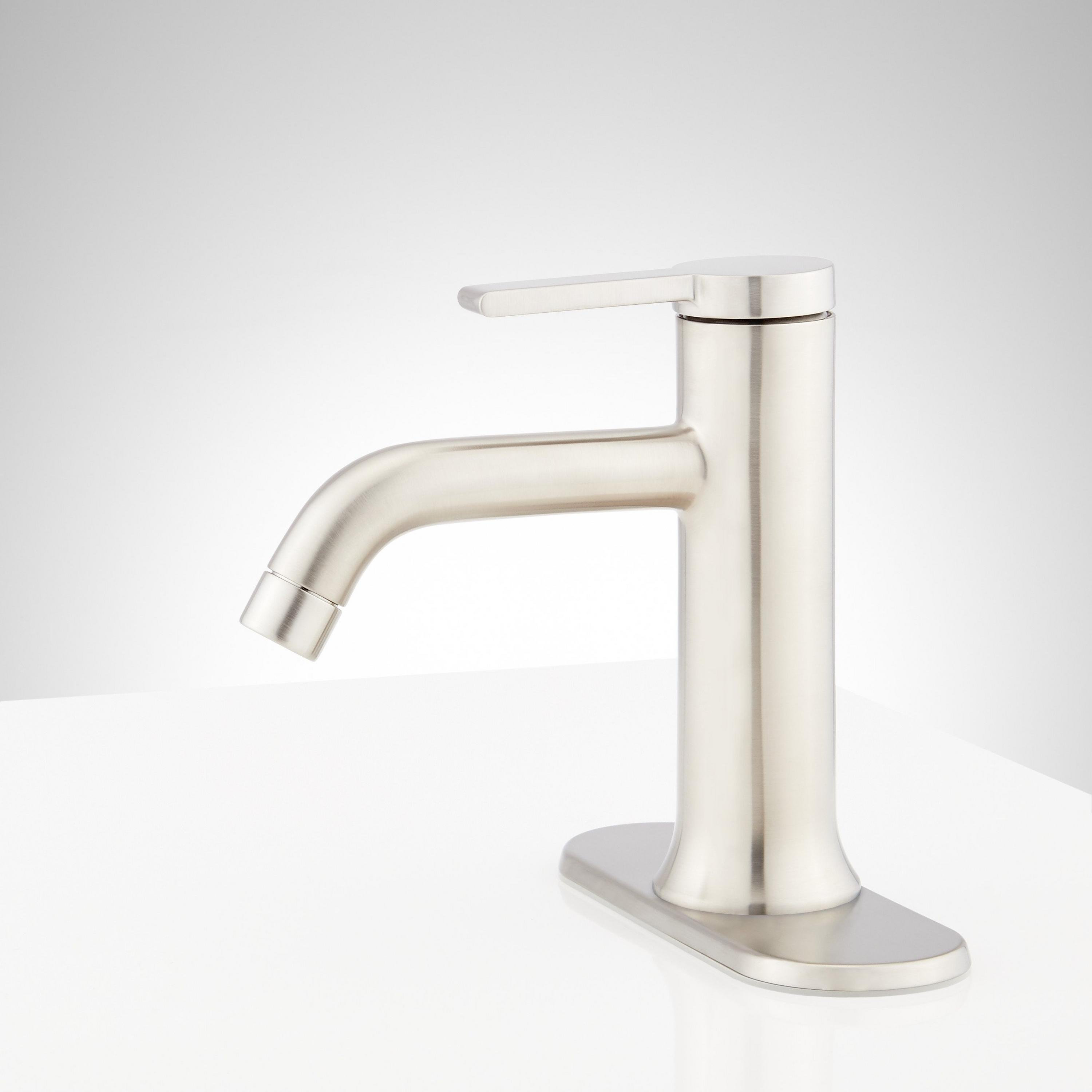 Signature Hardware Lentz 1.2 GPM Single Hole Bathroom Faucet | Wayfair