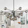 George Oliver Kyiesha 21 - Light Dimmable Modern Linear Chandelier ...