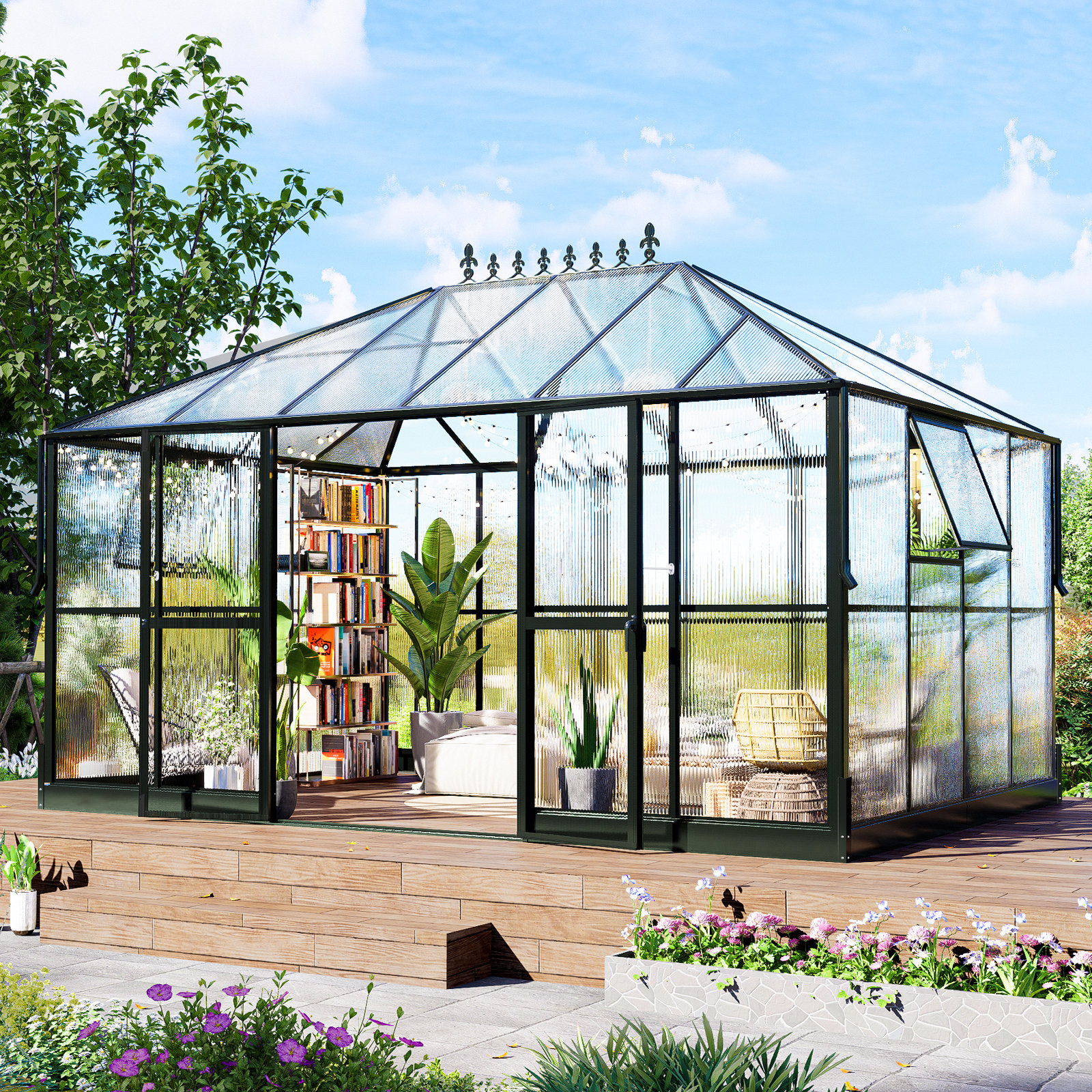 Victorian Garden Greenhouse My New 5ft Wooden Greenhouse Review The