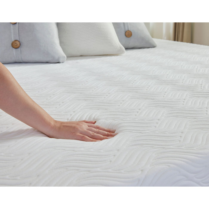 PlushBeds 8" Medium-Firm Eco Bliss Hybrid Latex Mattress | Wayfair