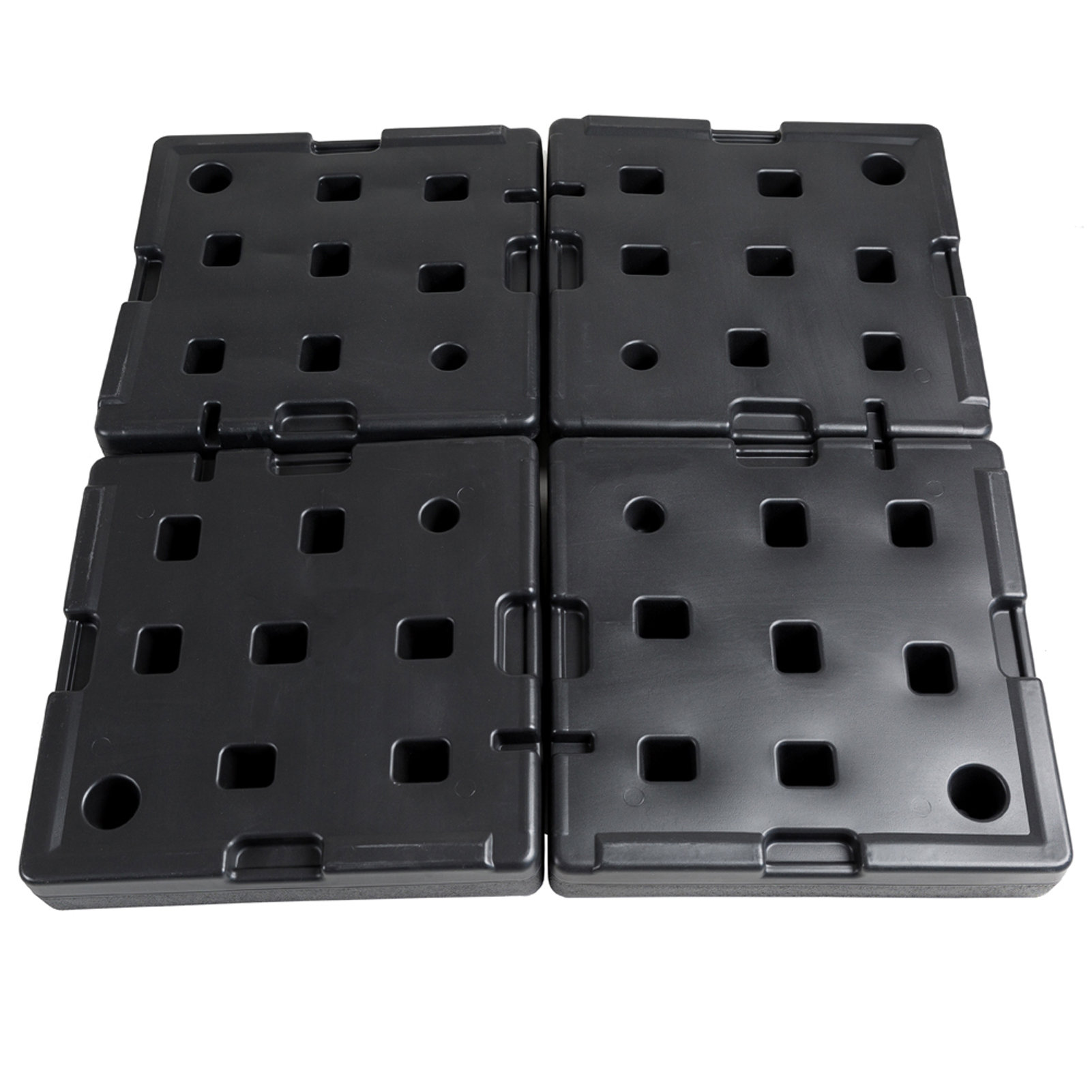 Arlmont & Co. 357Lbs Water Sand Filling Plastic Base Stand For Outdoor ...