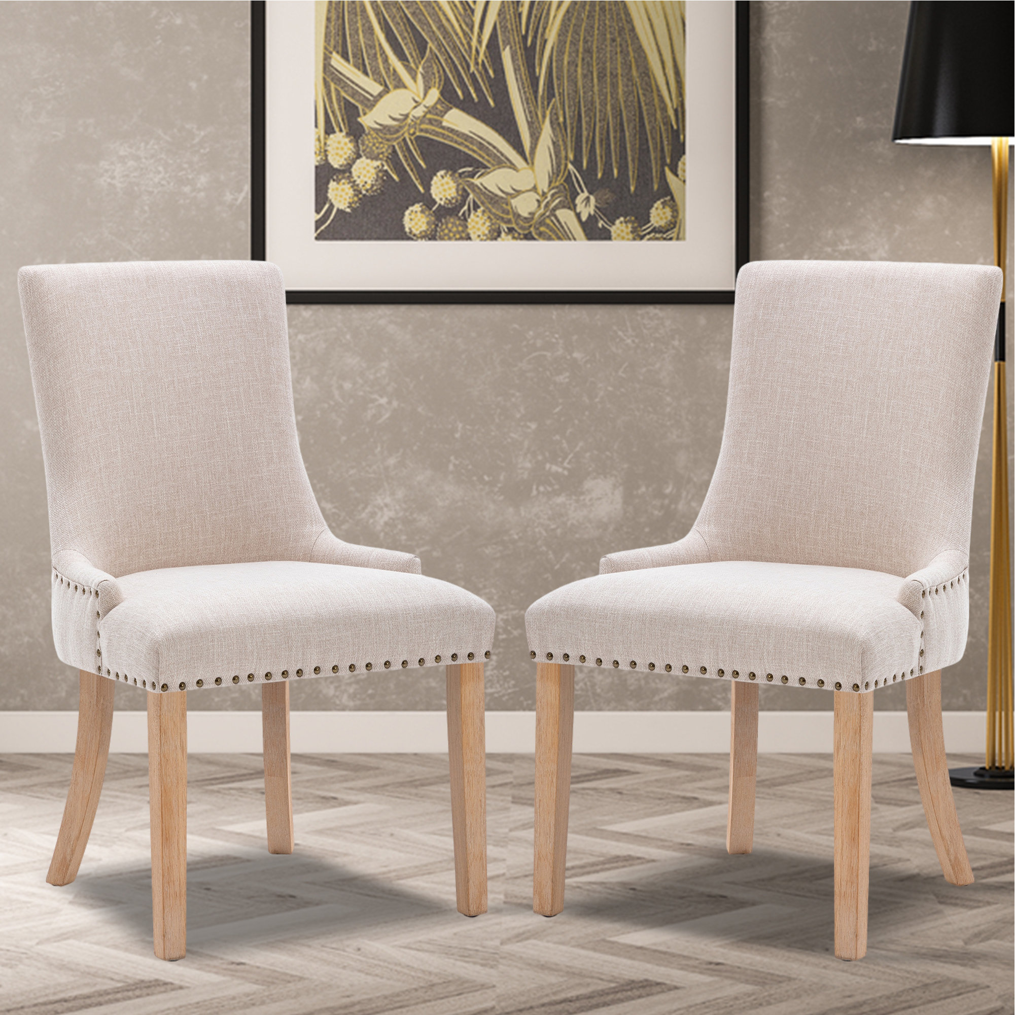 Winston Porter Keyle Fabric Parsons Chair Dining Chair | Wayfair