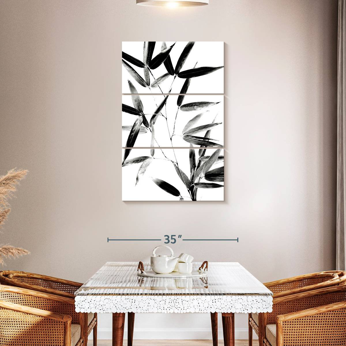 Lark Manor Harnek Dark Bamboo - Wayfair Canada