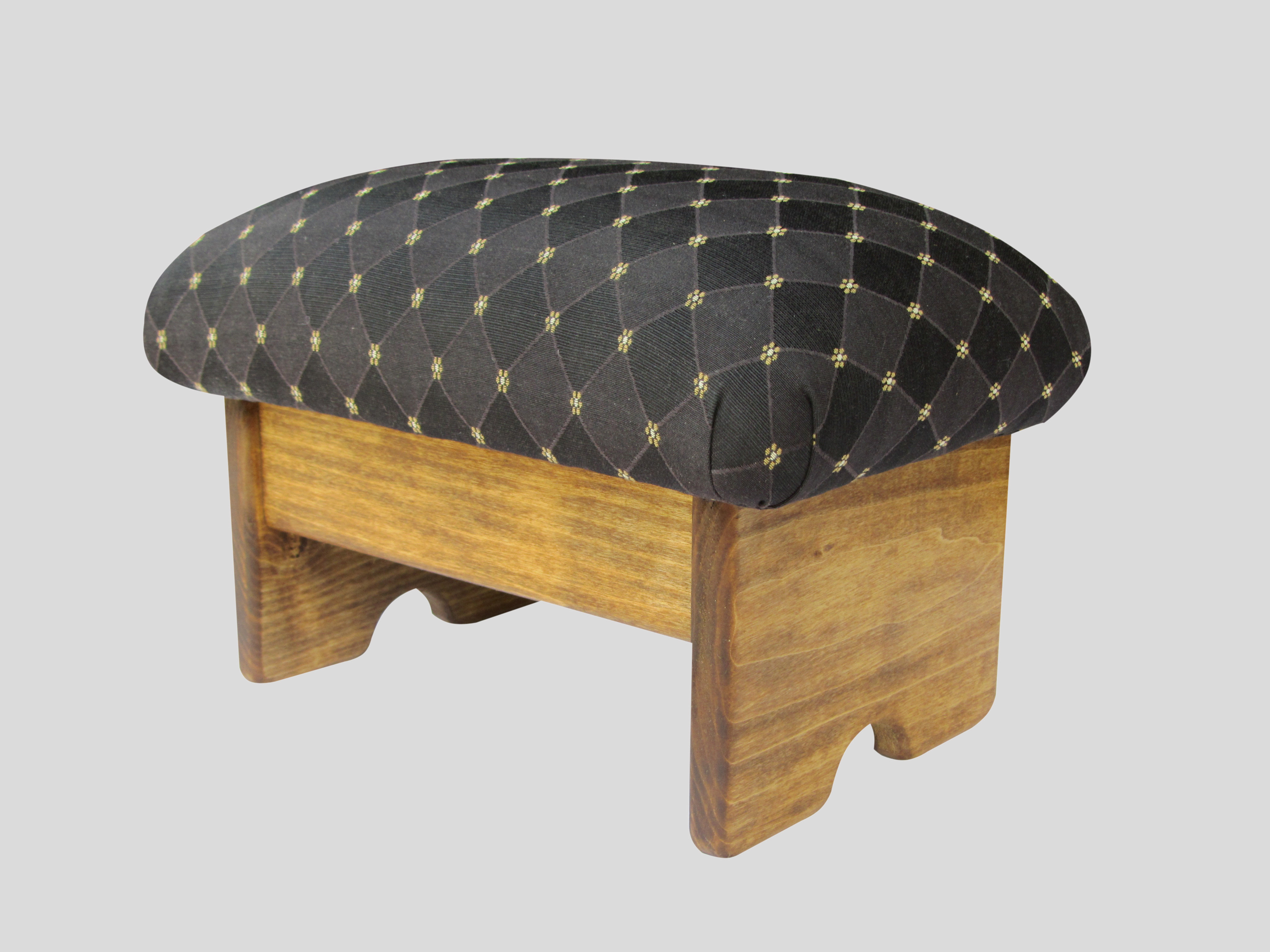 Millwood Pines Padded Foot Stool, 9" Tall, Starry Night Fabric | Wayfair