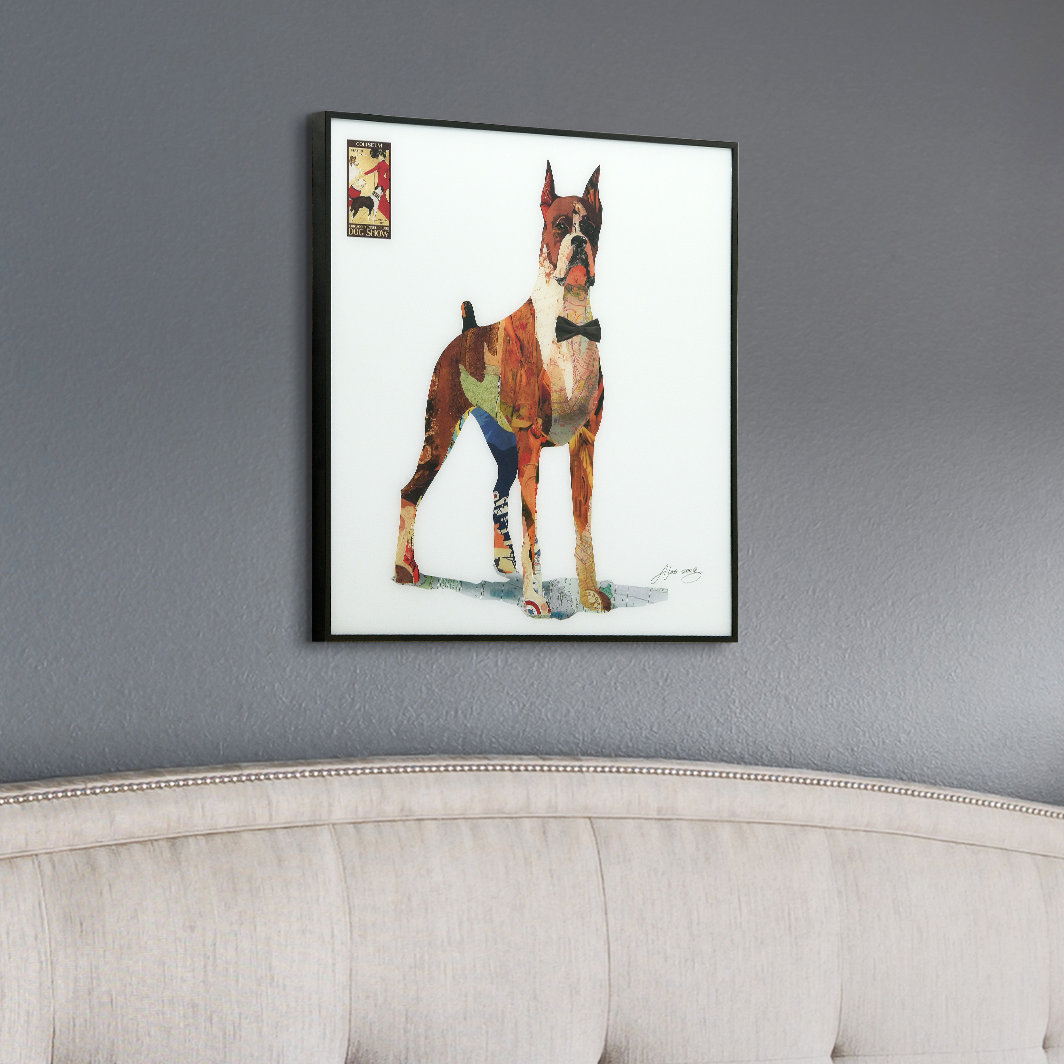 Red Barrel Studio Apphia The Boxer by Alex Zeng Picture Frame Graphic ...